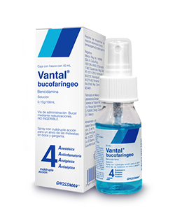 Vantal® Alivio Bucofaringeo